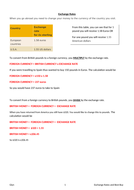 GCSE -Exchange rates | Teaching Resources