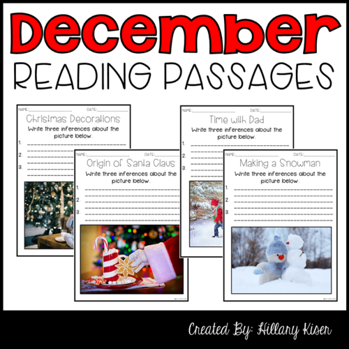 Leveled Text: December | Teaching Resources