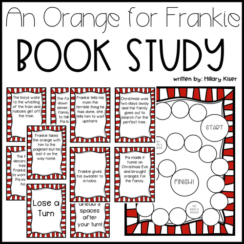 Patricia Polacco-An Orange for Frankie Christmas Unit | Teaching Resources