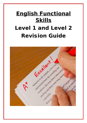 Functional skills English Revision Guide for Level 1 and Level 2 ...