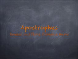 Halloween Possessive Nouns | Teaching Resources