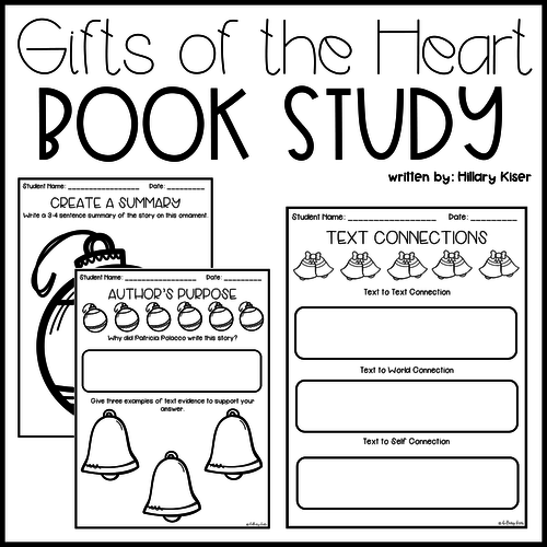 Patricia Polacco-Gifts of the Heart Christmas Unit | Teaching Resources