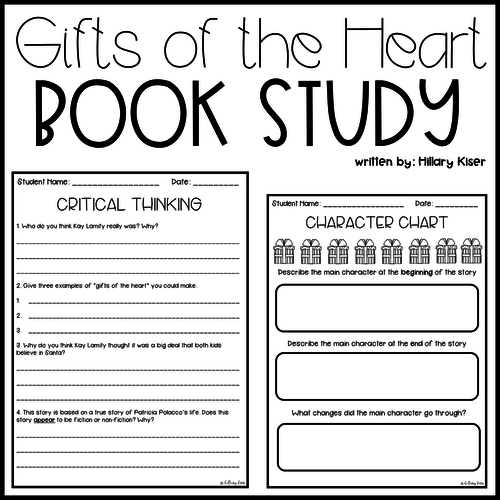 Patricia Polacco-Gifts of the Heart Christmas Unit | Teaching Resources