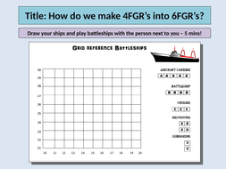 6 figure grid references | Teaching Resources
