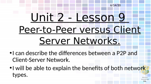 9. ICT > iGCSE > Edexcel > Unit 2 > Connectivity > P2P v Client-Server ... 9. ICT > iGCSE > Edexcel > Unit 2 > Connectivity > P2P v Client-Server ...
