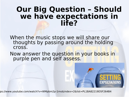 Come and See Year 6 topic 3 - Expectations *updated with examples of ...