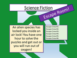 Science Fiction Escape Room | Teaching Resources