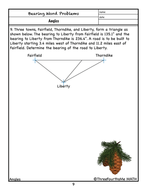 Bearing Word Problems | Teaching Resources