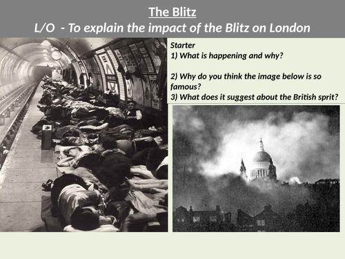 The Blitz | Teaching Resources