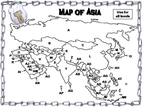 Countries of Asia: Social Studies Escape Room Geography | Teaching ...