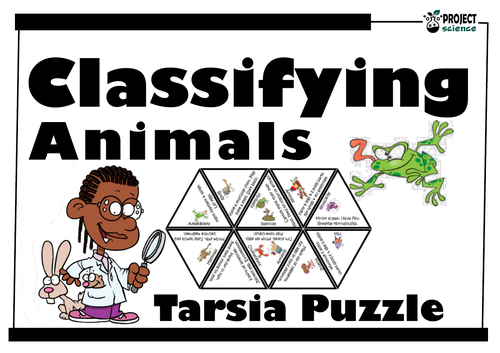 Classifying Animals Tarsia Puzzle | Teaching Resources