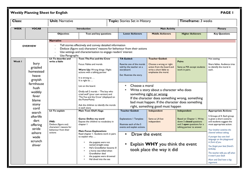 Stories Set In History - Historical Stories | Teaching Resources