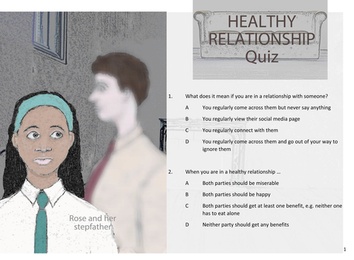 Healthy Relationship Quiz (UK) | Teaching Resources