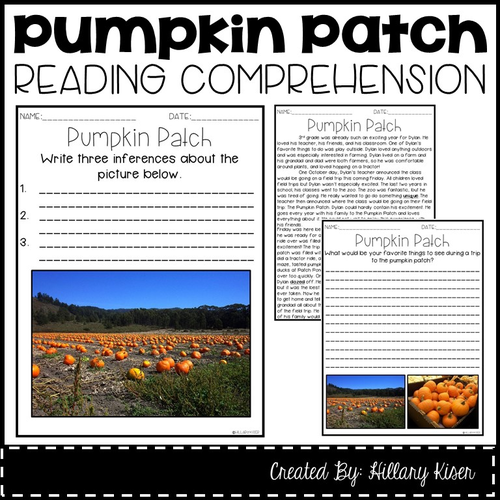 Leveled Text L: Pumpkin Patch | Teaching Resources