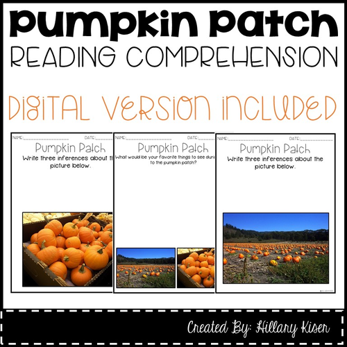 Leveled Text L: Pumpkin Patch | Teaching Resources