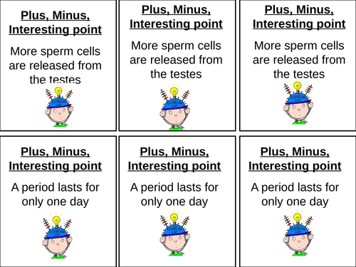 Ks3 Unit 7b Biology Reproduction Worksheets Only Teaching Resources