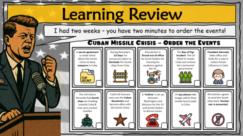 Cuban Missile Crisis & Bay of Pigs - Cold War - GCSE History Edexcel ...