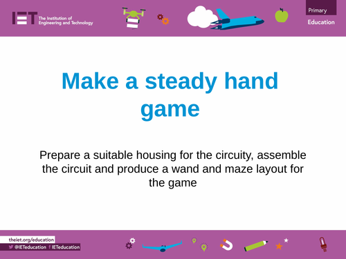 Make a steady hand game | Teaching Resources