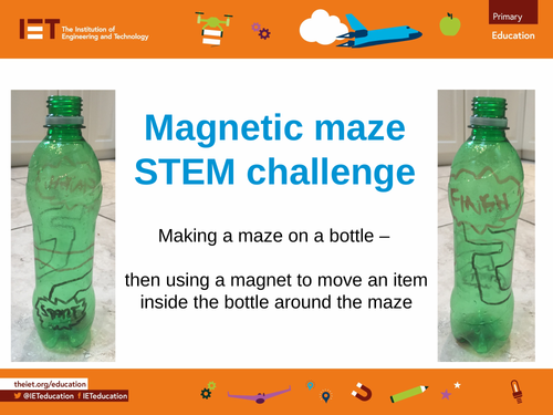 Magnetic maze STEM challenge | Teaching Resources