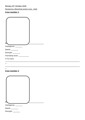 Pirate cruncher 4 weeks of resources and slides. | Teaching Resources
