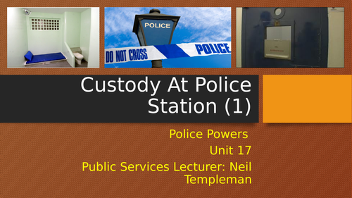 Police Powers - Arrest Powers, Stop and Search, Rights in Custody ...