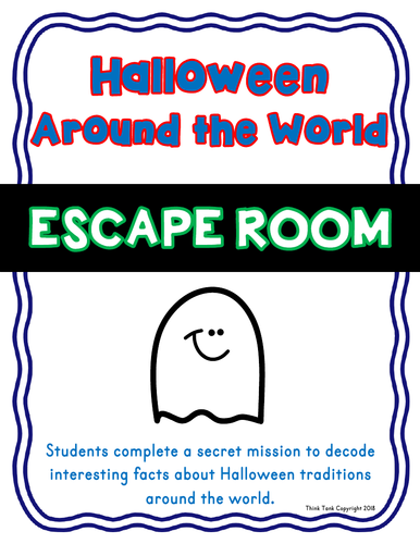 Halloween Around the World Escape Room! Halloween-like traditions ...