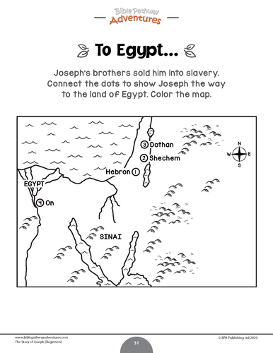 Joseph Activity Book for Beginners | Teaching Resources