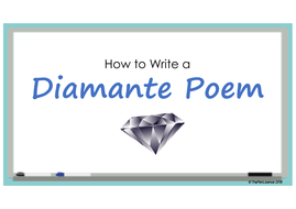 How to Write a Diamante Poem | Teaching Resources