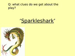 Sparkleshark kS3 | Teaching Resources