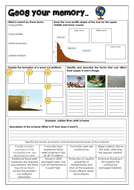 Geog. your memory | Teaching Resources