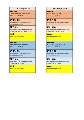 The Revolt of Edwin and Morcar, 1068 full lesson -Paper 2– Edexcel GCSE ...