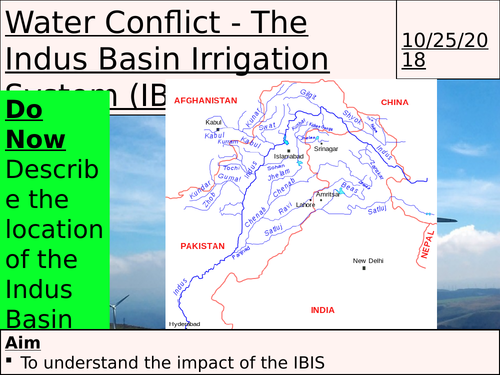 Water Conflict - AQA A Level Geography | Teaching Resources