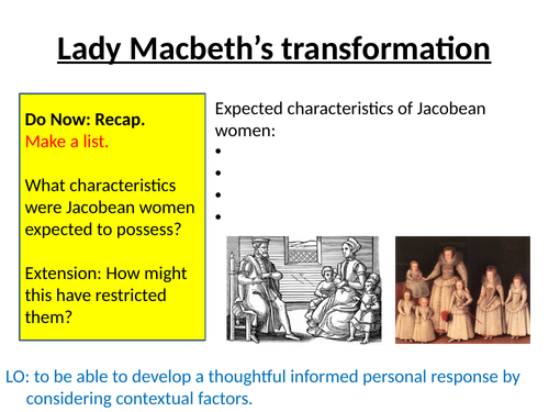 Macbeth. Lady Macbeth character. | Teaching Resources