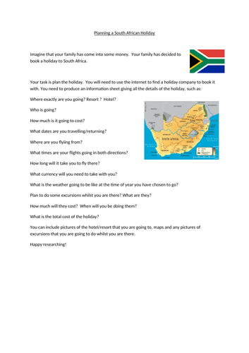 Journey to Jo'burg | Teaching Resources