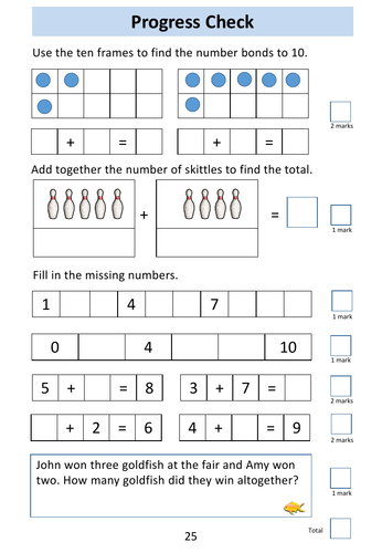 Entry Level 1 Maths: Addition to 10 | Teaching Resources