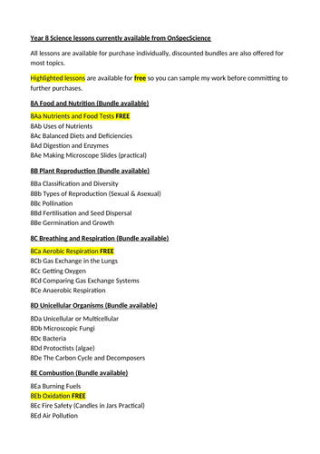 Light Year 8 Topic - 5 full lessons (KS3 8J) | Teaching Resources