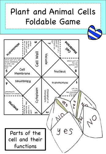 Cells Game | Teaching Resources