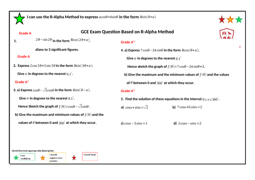 R-Alpha Method | Teaching Resources R-Alpha Method | Teaching Resources