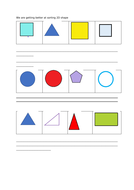 2D shapes Odd One Out | Teaching Resources