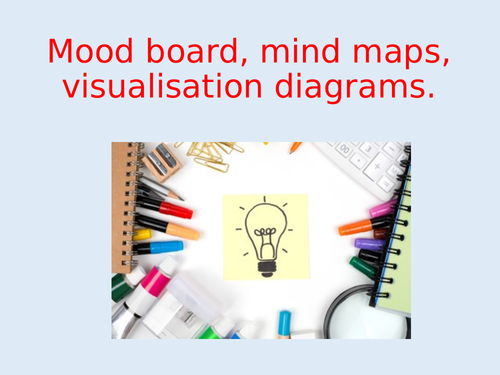 Creative iMedia / Mood board, mind maps, visualisation diagrams ...