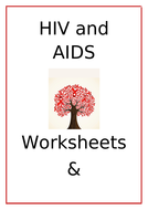 HIV/AIDS Worksheets and Front pages | Teaching Resources