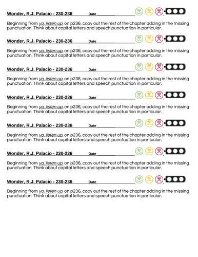Wonder RJ Palacio - Full Novel Study or Whole Class Reading planning ...