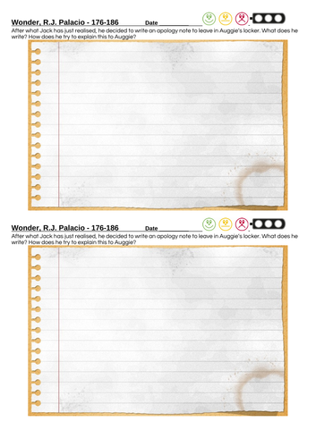 Wonder RJ Palacio - Full Novel Study or Whole Class Reading planning ...