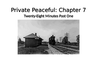 Private Peaceful - Chapter 7 Lesson (Michael Morpurgo) | Teaching Resources