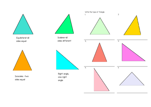 Ultimate Triangle Worksheet for Primary Maths | Teaching Resources