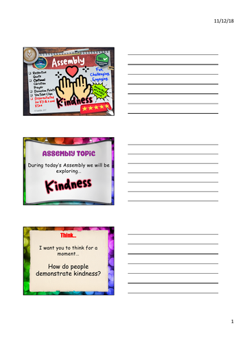 Kindness Assembly | Teaching Resources