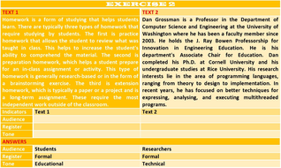 READING - AUDIENCE REGISTER TONE: LESSON PRESENTATION | Teaching Resources