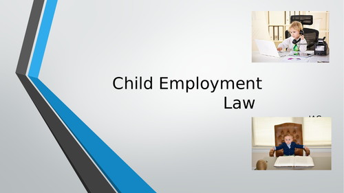 Child employment Law Scenarios | Teaching Resources