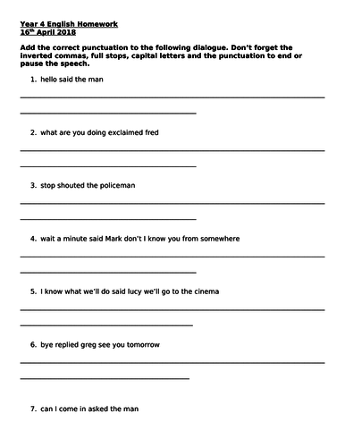 Inverted Commas Worksheets By Louisacarol Teaching Resources Tes - Riset Inverted Commas Worksheets By Louisacarol Teaching Resources Tes - Riset
