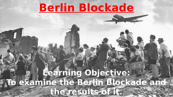 Berlin Blockade | Teaching Resources